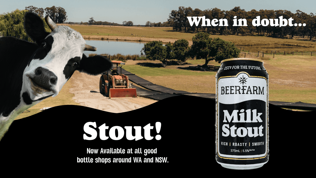Beerfarm Milk Stout is a part of the 'Core Range'