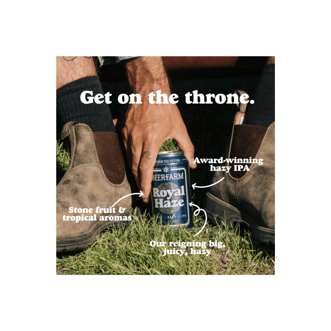 Beerfarm Royal Haze - Award winning Hazy IPA from WA!